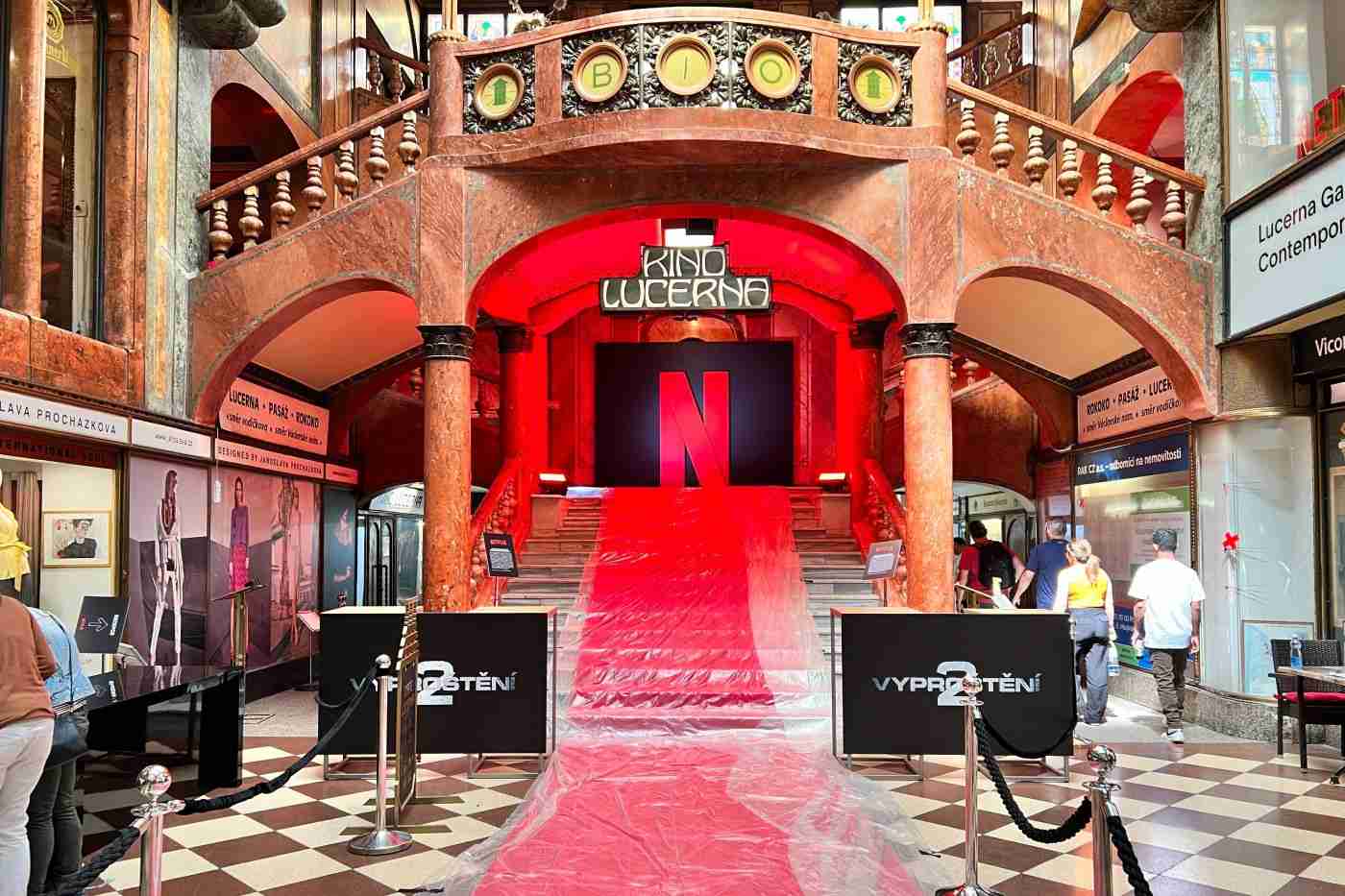 Extraction 2 premiere at Kino Lucerna. Photo: Jason Pirodsky - Kritiky.cz